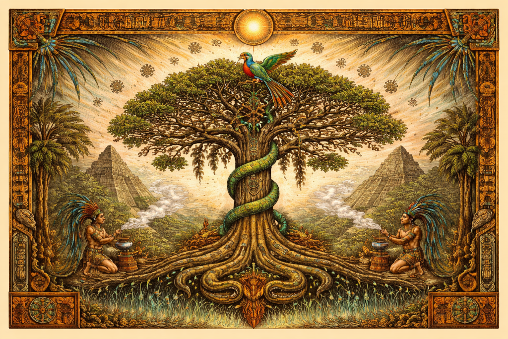 Maya Sacred Trees in Belize