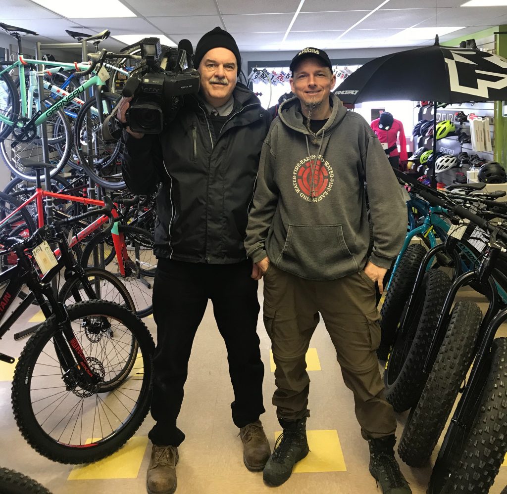 Mike Cameron from CTV News - Safari Arie